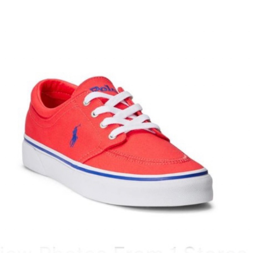 Polo Ralph Lauren Men’s Canvas Tennis Shoes - Gem